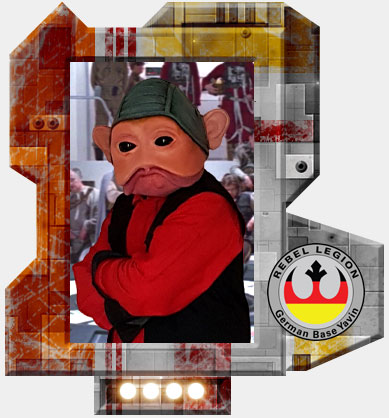 Neues Kostüm: “Bully” als Nien Nunb - Rebel Legion German Base Yavin